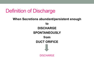 Work up with patient with nipple discharge | PPTX | Endocrine and ...