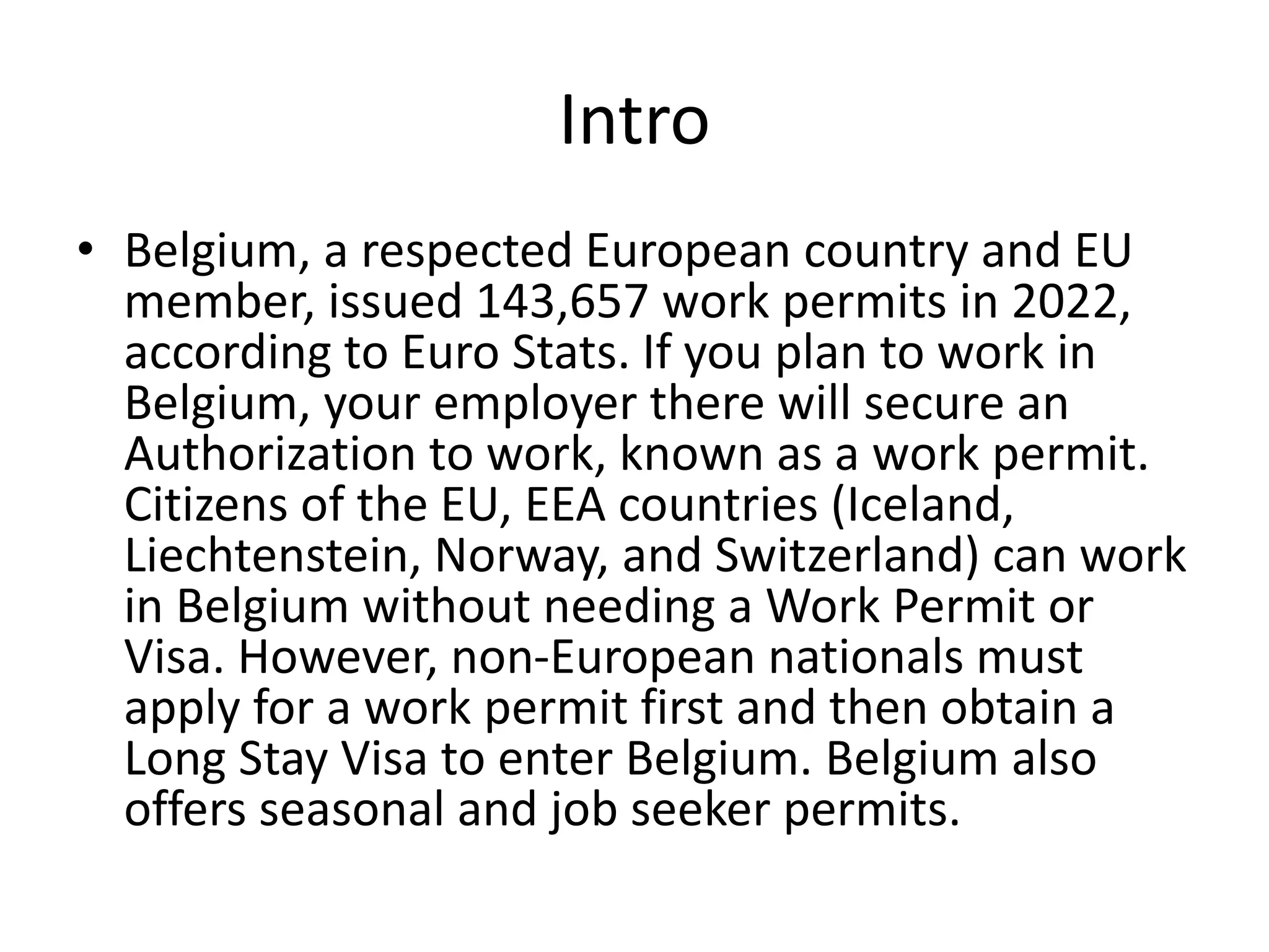 Work Visa Permit in Belgium 2023.pptx