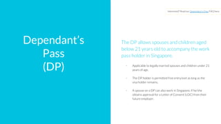 The Sleek Guide to Work Visas in Singapore | PDF