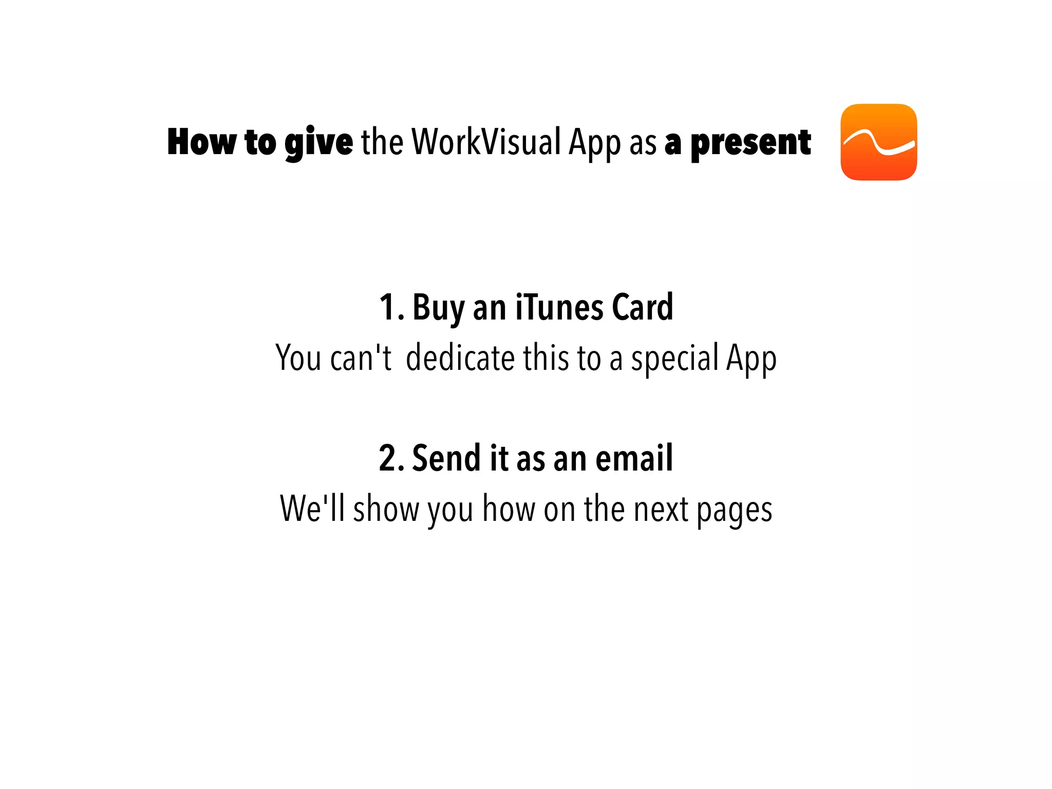 WorkVisual App as a present | PDF | Resume Writing and Advice | Job Search
