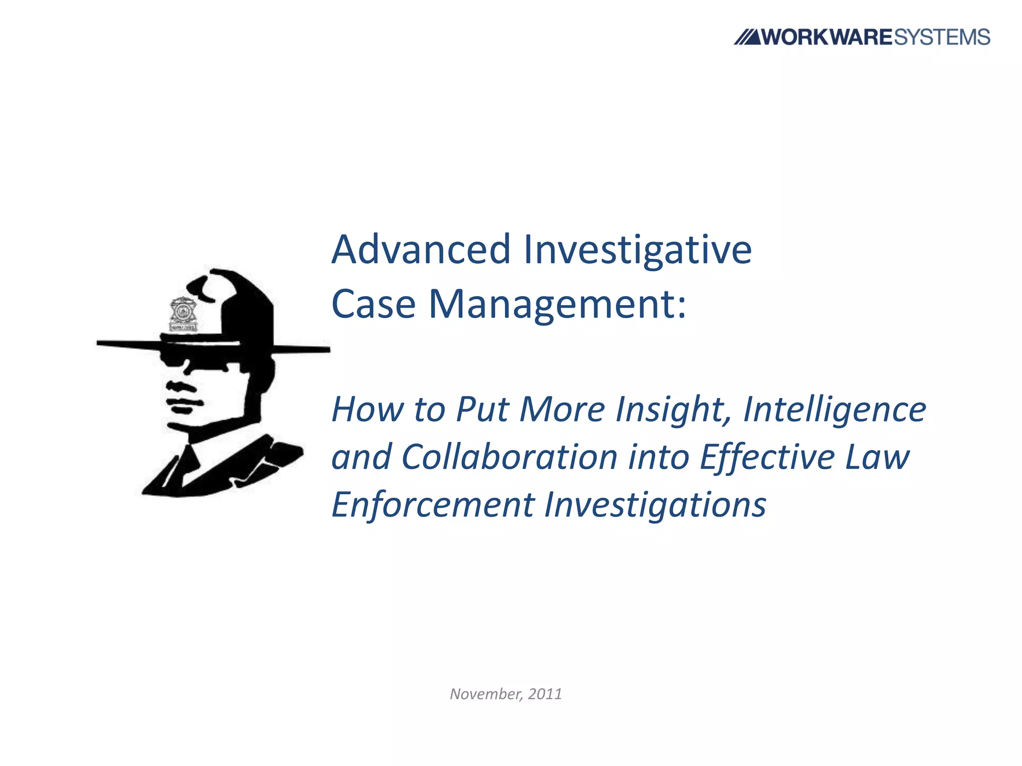 Advanced Law Enforcement Investigation Platform | PDF