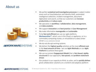 Advanced Law Enforcement Investigation Platform | PDF | Databases ...