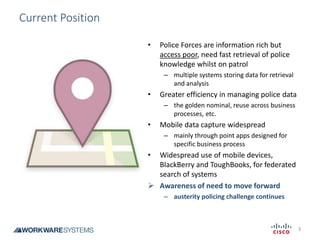 Workware Systems Situational Awareness & Predictive Policing Overview | PPT