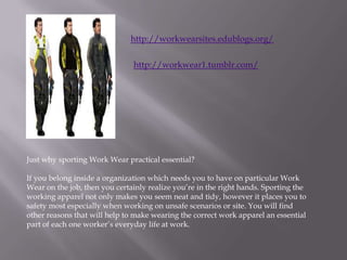 Work wear | PPTX