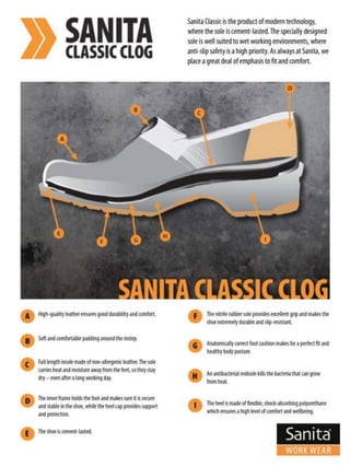 Sanita Workwear: Lisa Protector vs Lisa Safe Protector | PDF