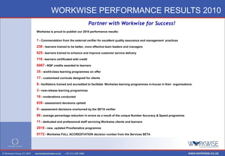 Workwise overview sum 2011 slide share | PDF