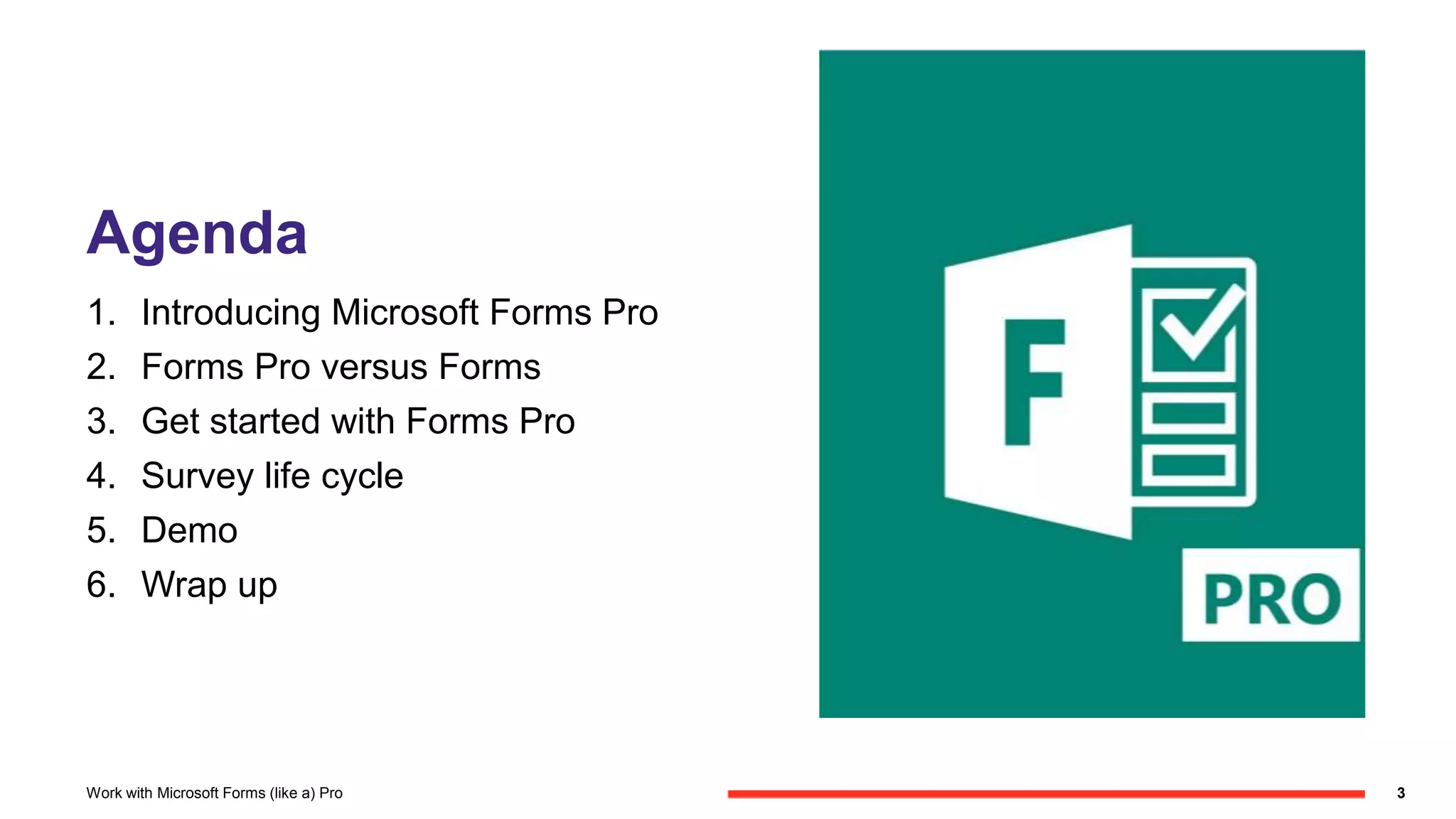 Work with Microsoft Forms (like a) Pro | PPTX