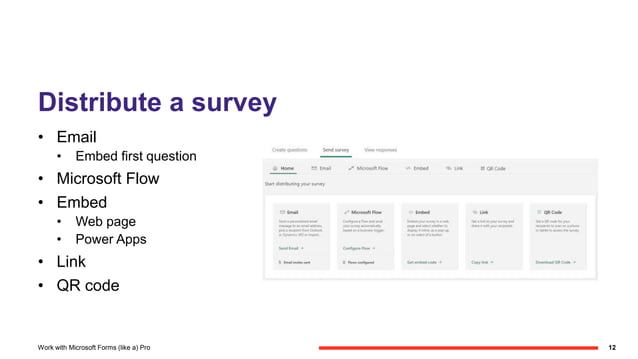 Work with Microsoft Forms (like a) Pro | PPTX