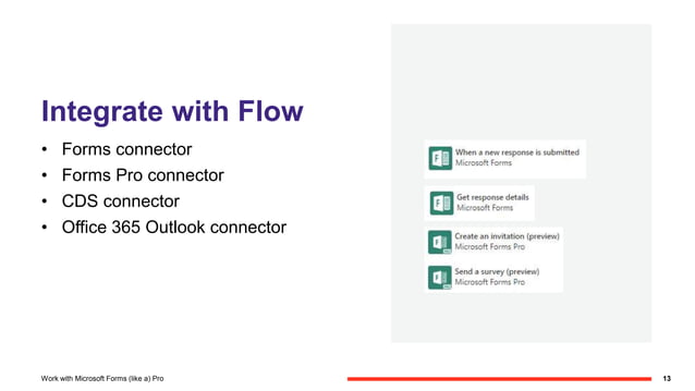 Work with Microsoft Forms (like a) Pro | PPTX