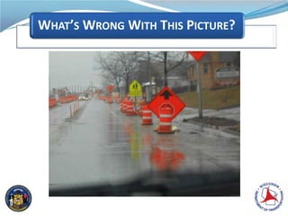 Work zone devices & layouts-training and resources for law enforcement ...