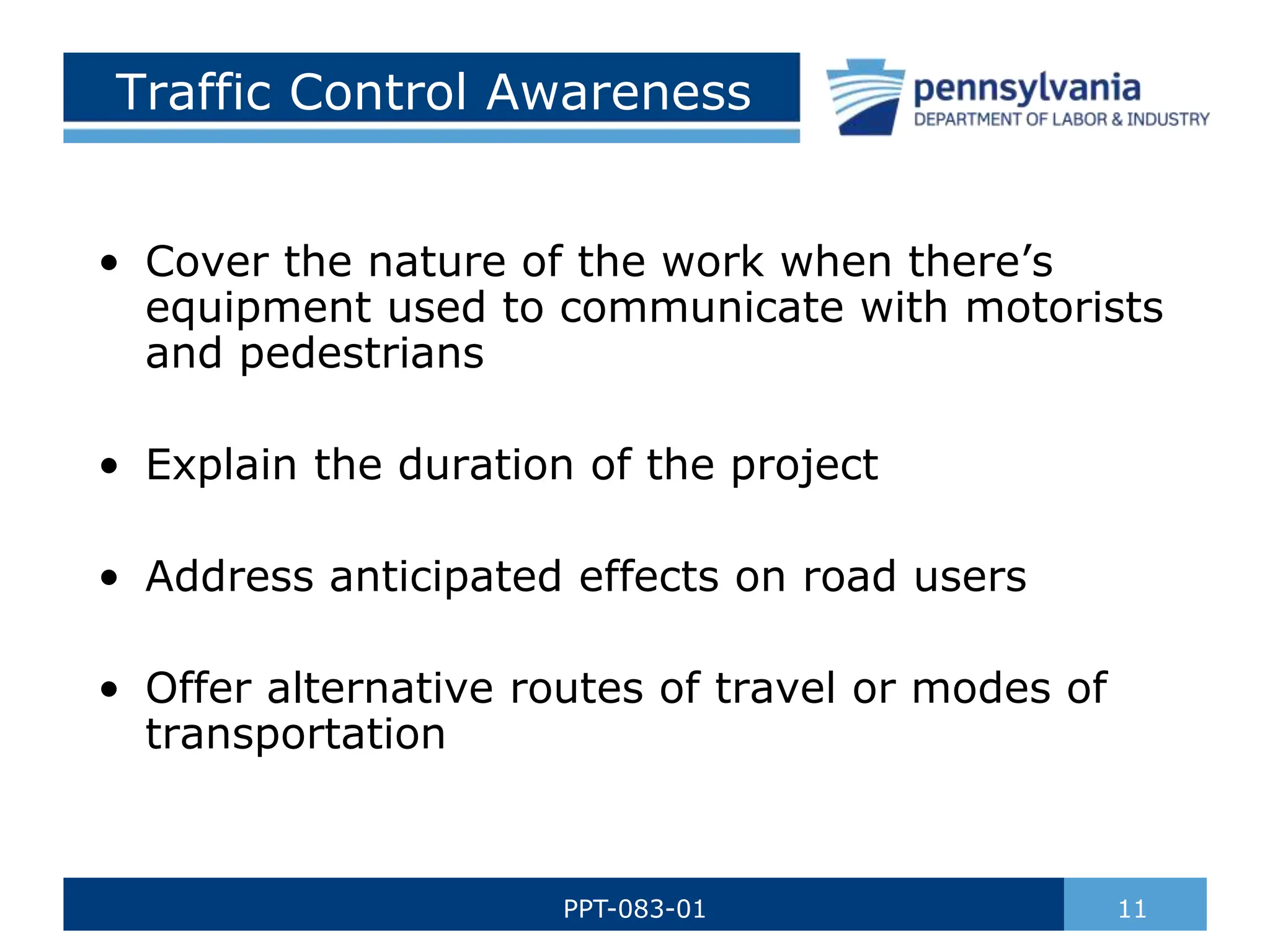 Work Zone Safety.pptx flagger responsiblity | PPTX