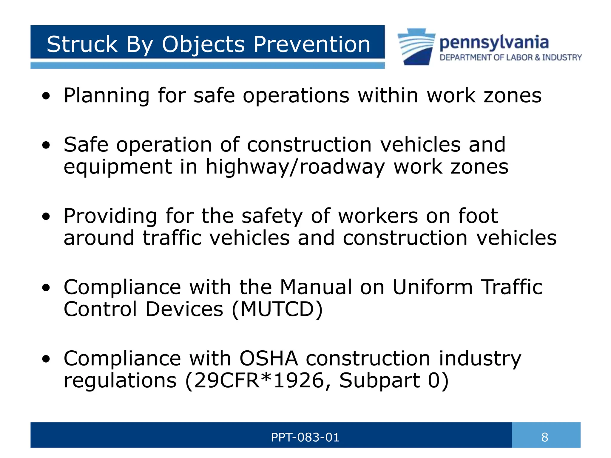 Work Zone Safety.pptx flagger responsiblity | PPTX