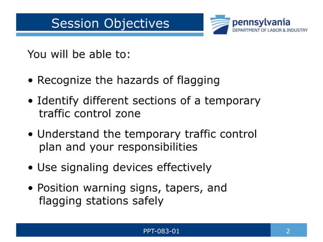 Work Zone Safety.pptx flagger responsiblity | PPTX | Injuries ...