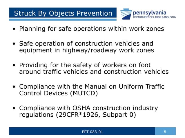 Work Zone Safety.pptx flagger responsiblity | PPTX | Injuries ...