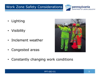 Work Zone Safety.pptx flagger responsiblity | PPTX