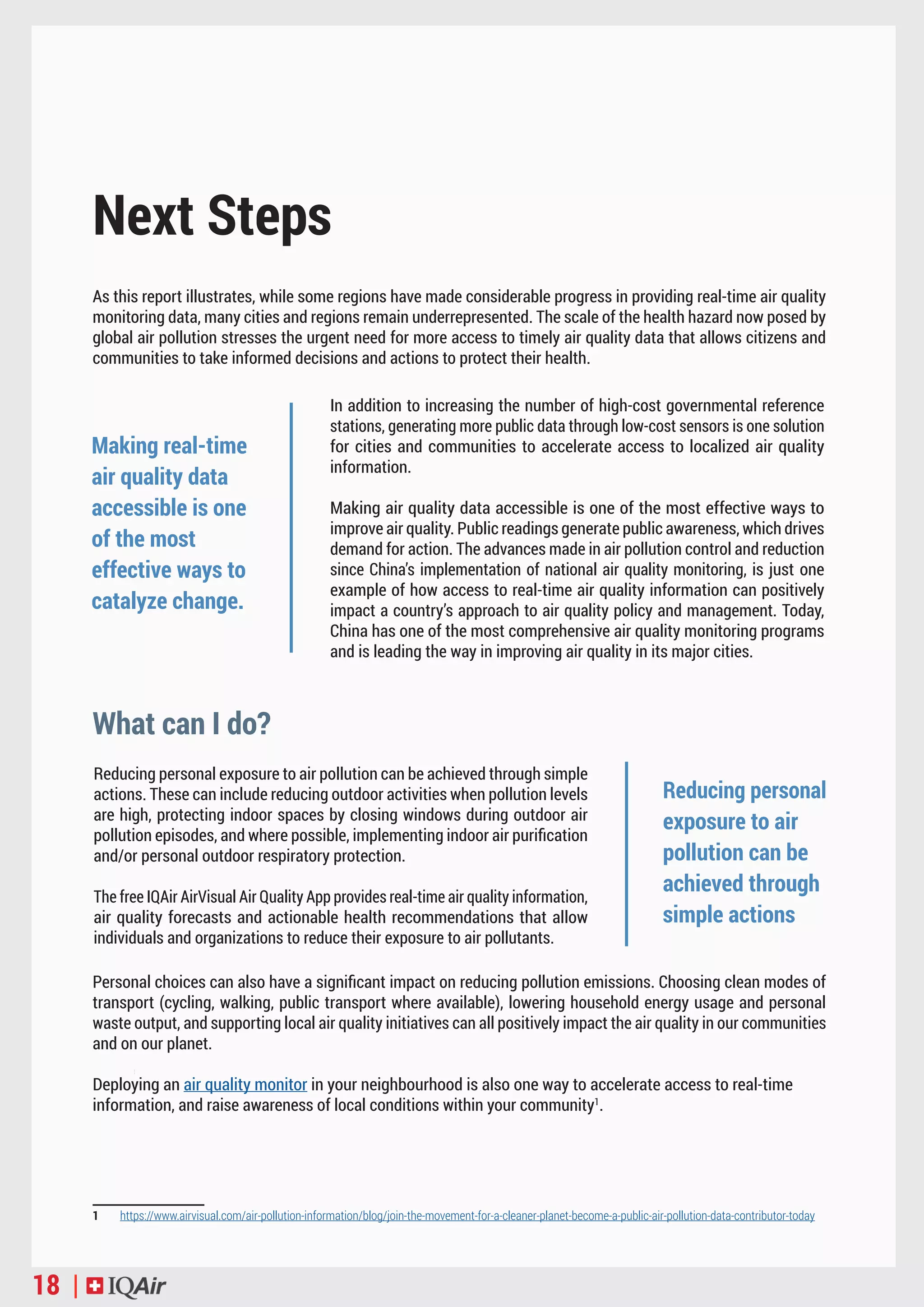 World air-quality-report-2018 | PDF