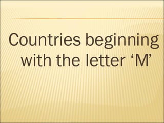 World Capitals Powerpoint | POT