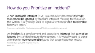 World-Class Incident Response Management | PPTX