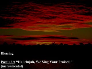 World Communion Bulletin | PPT