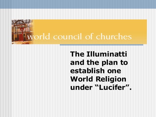 World Council Of Churches | PPT