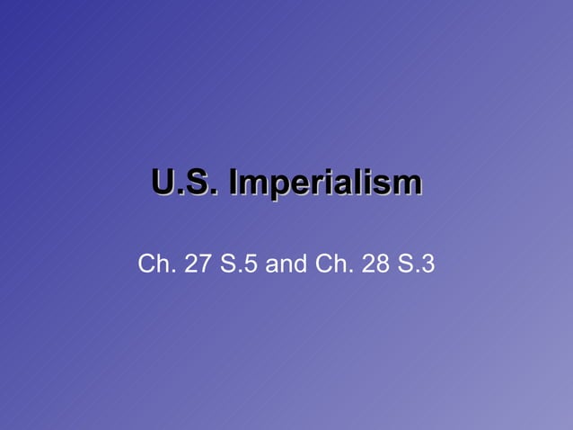 World History- Imperialism | PPT