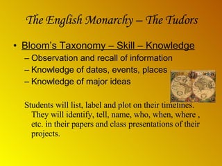 World History – The English Monarchy | PPT | Homework and Study | Education