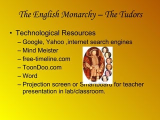 World History – The English Monarchy | PPT | Homework and Study | Education