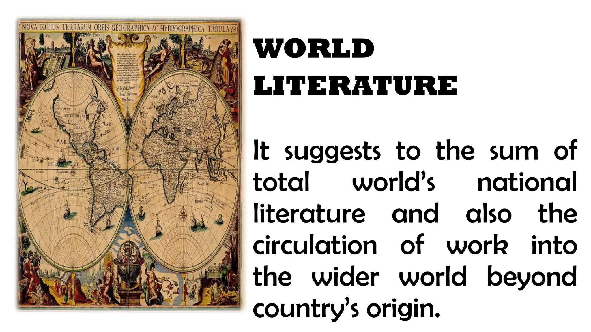 World Literature Midterm topic 1to 3 Thankyou | PPT