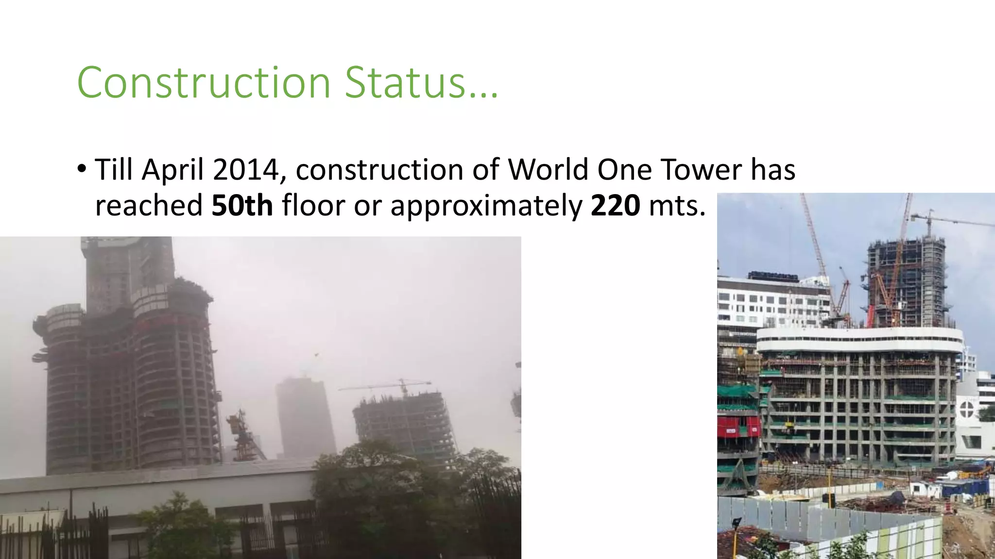 World one (Lodha Tower) | PPTX