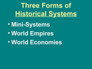 World System Theory | PPT