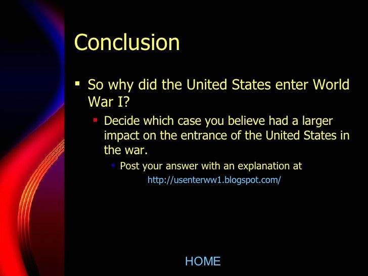 World War 1 Project!