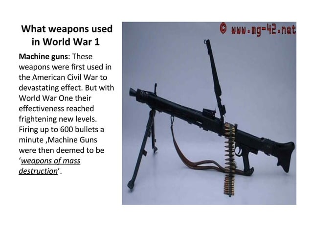 World War 1 Technology | PPT