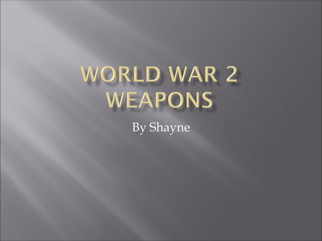 World War 2 | PPT