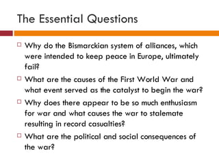 World War I | PPT