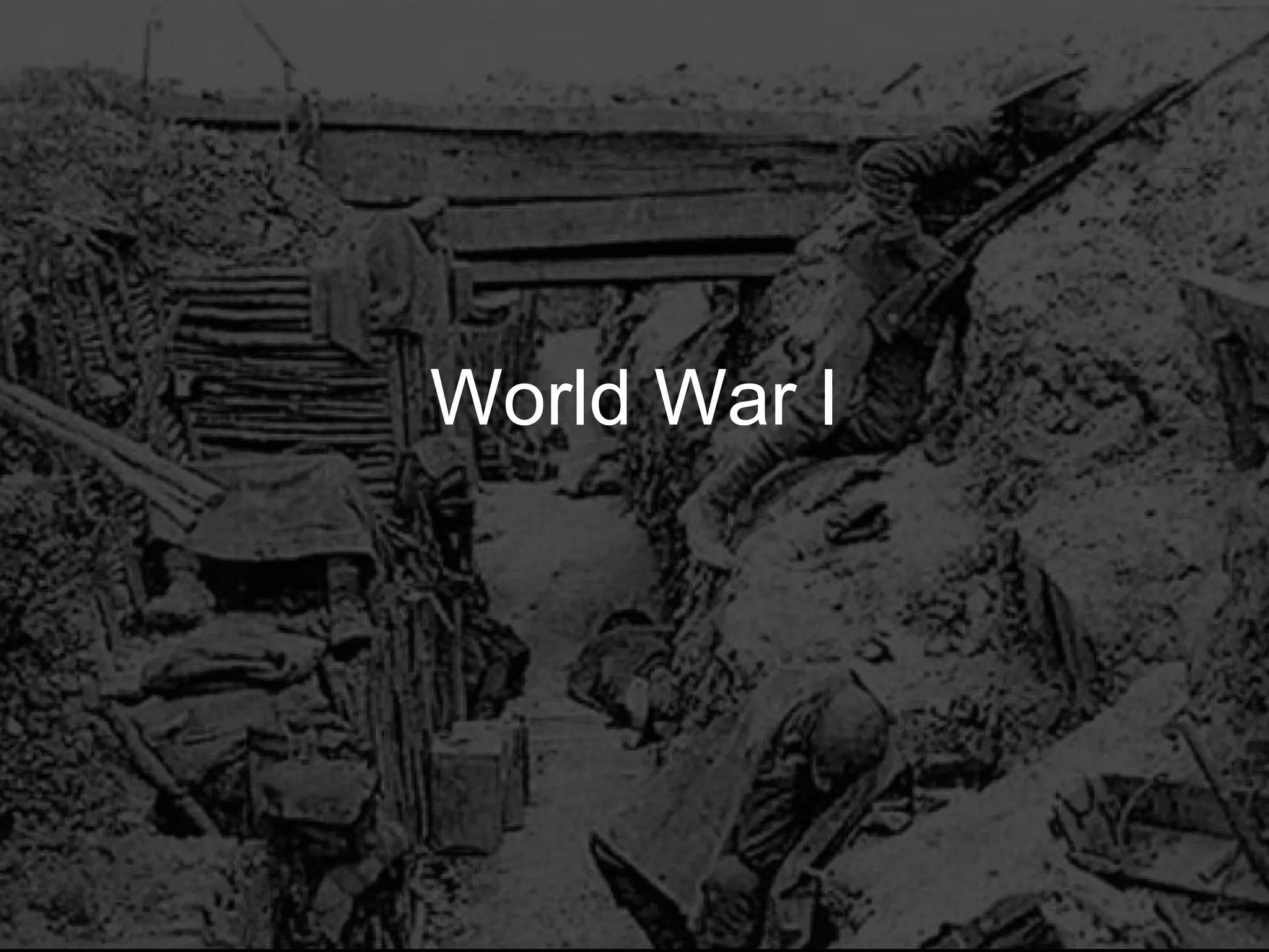 World War I | PPT