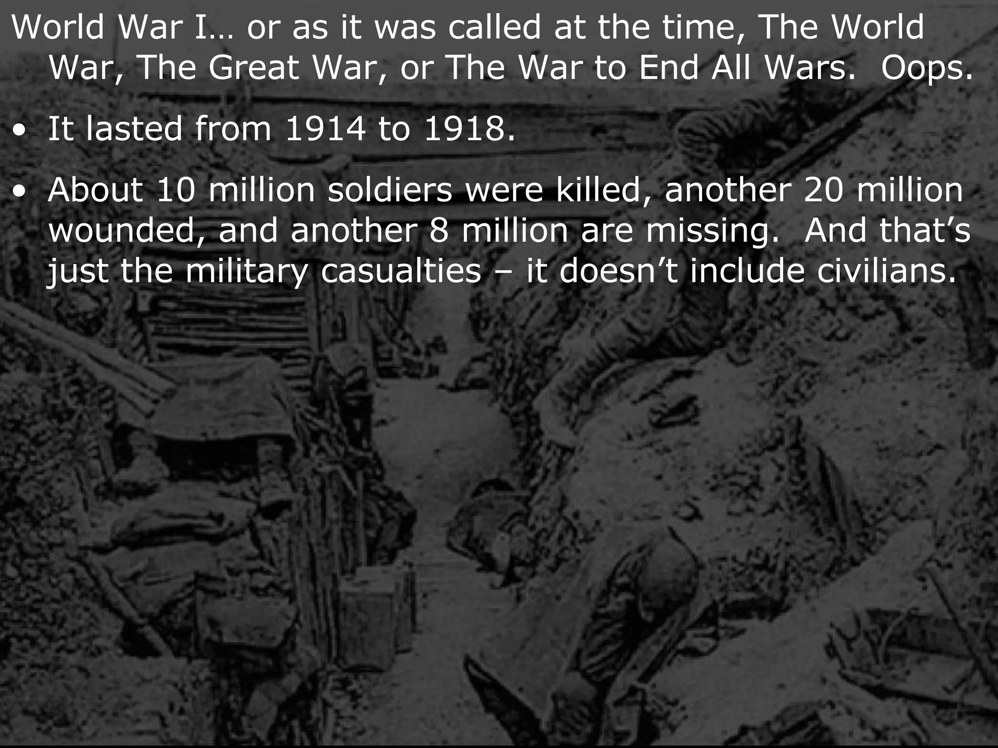 World War I | PPT
