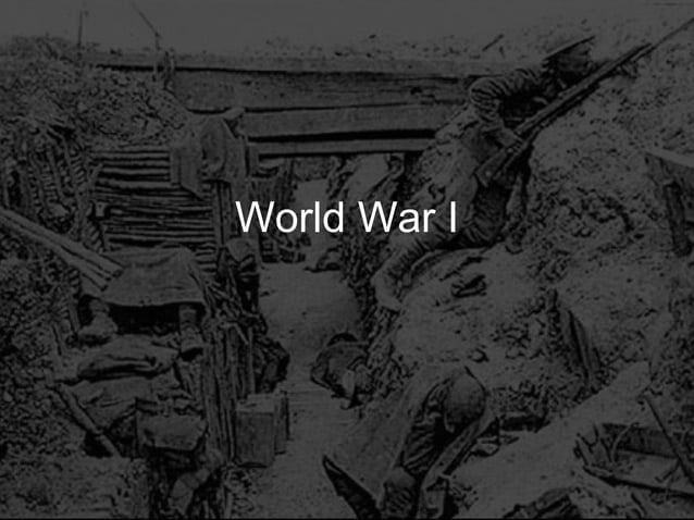 World War I | PPT