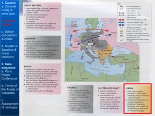 World War I | PPT