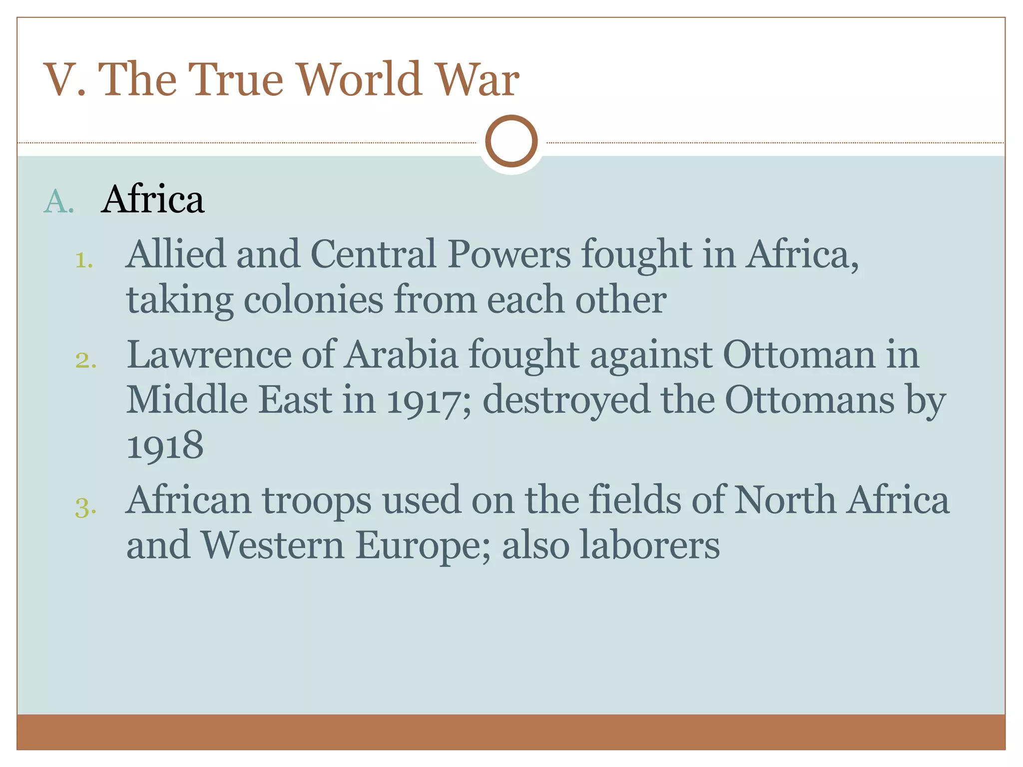 World War I and the Russian Revolution | PPT