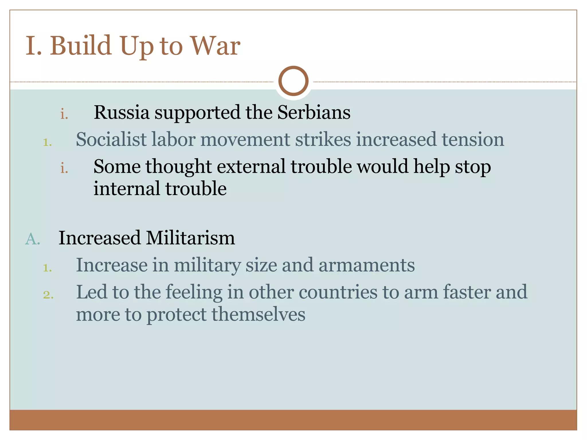 World War I and the Russian Revolution | PPT