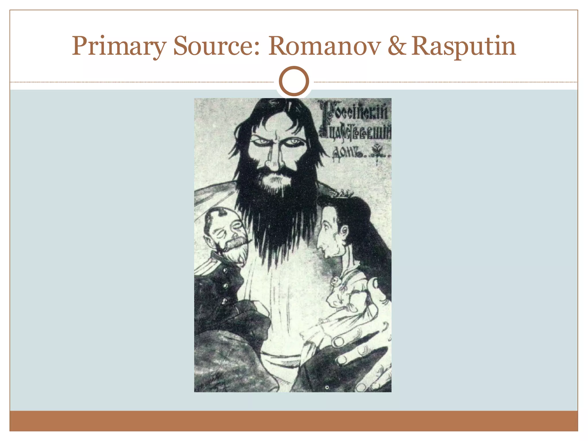 World War I and the Russian Revolution | PPT