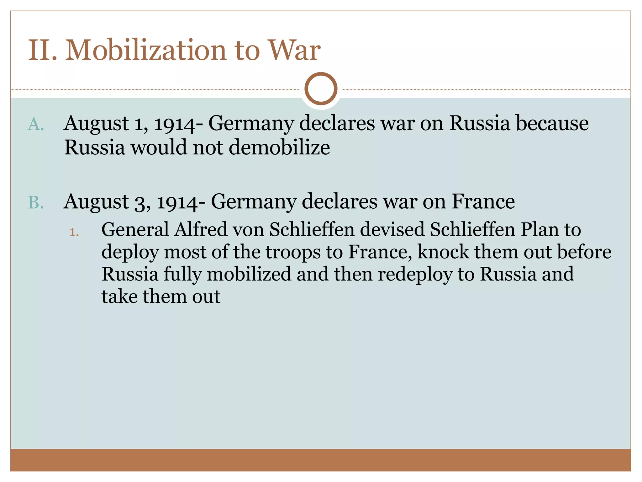 World War I and the Russian Revolution | PPT