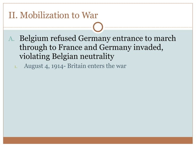 World War I and the Russian Revolution | PPT