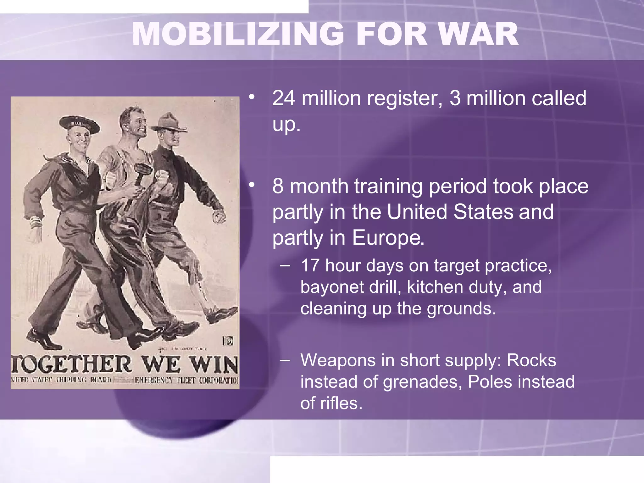 World War I (Ch. 19, Sec. 2) | PPT