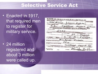 World War I (Ch. 19, Sec. 2) | PPT