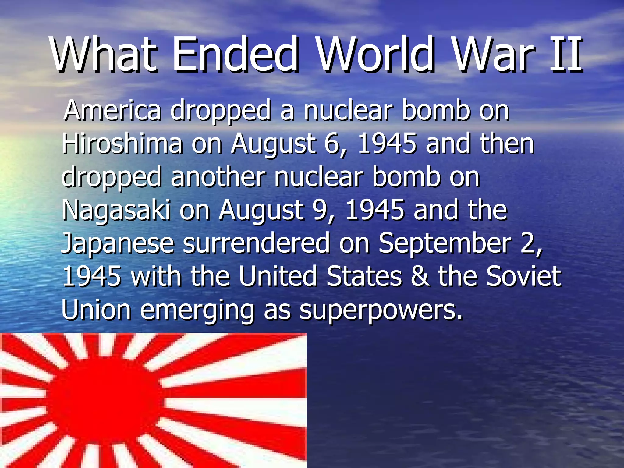 World War II | PPT
