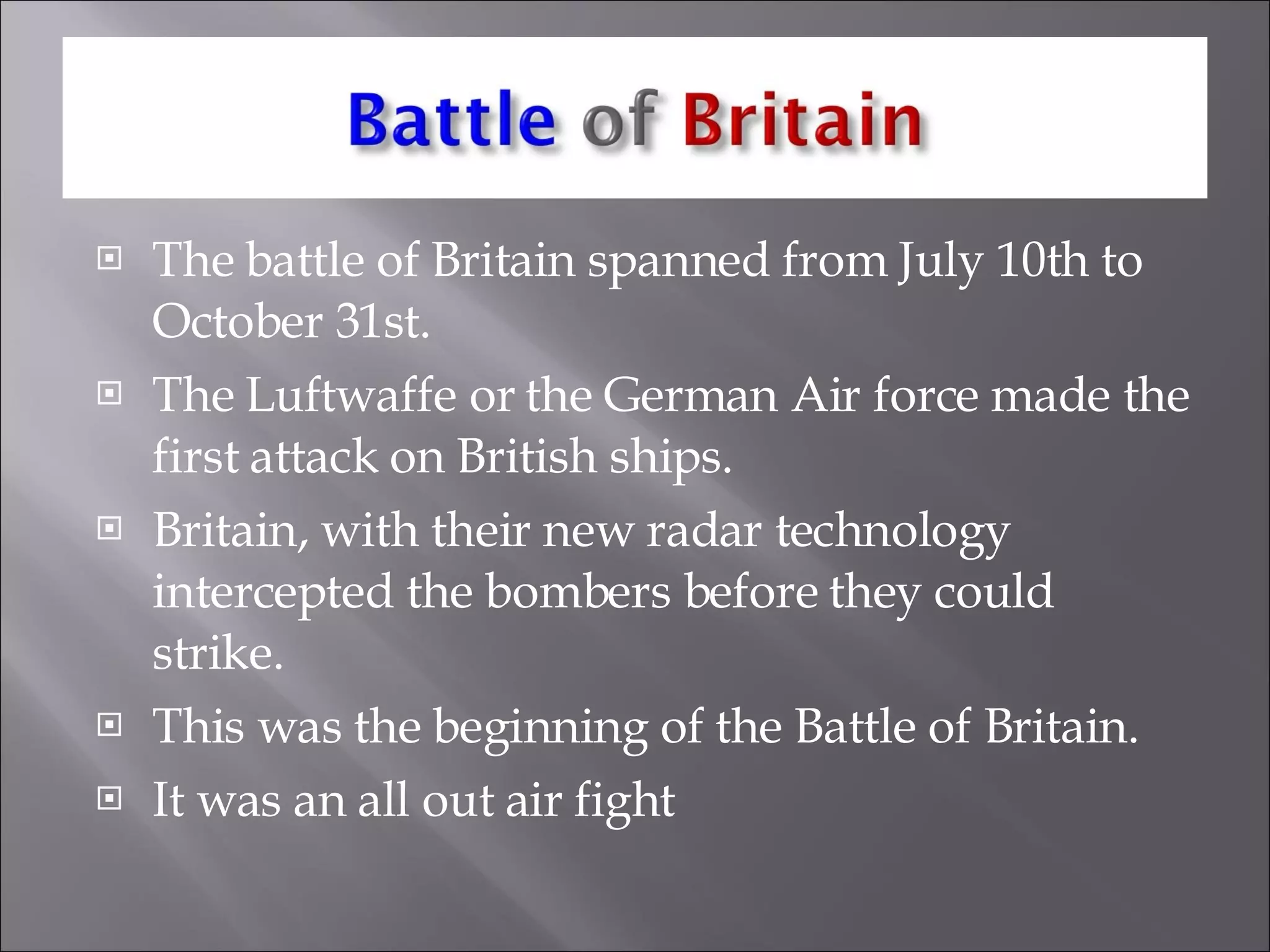 World War II Battles-Europe | PPT