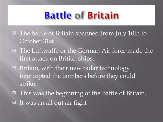 World War II Battles-Europe | PPT