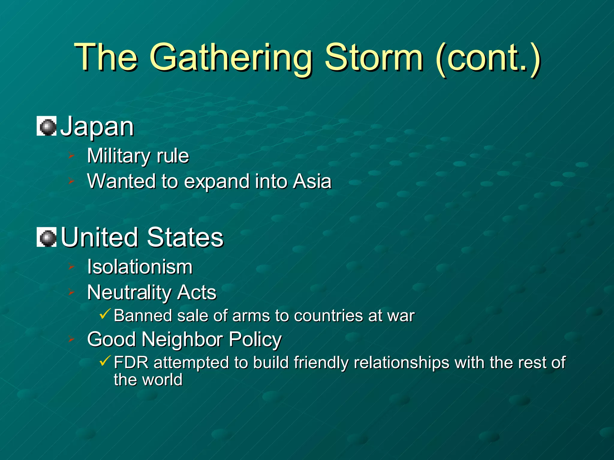 World War II Part 1 | PPT