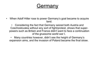 World War Slideshow Ii | PPT | Free Download